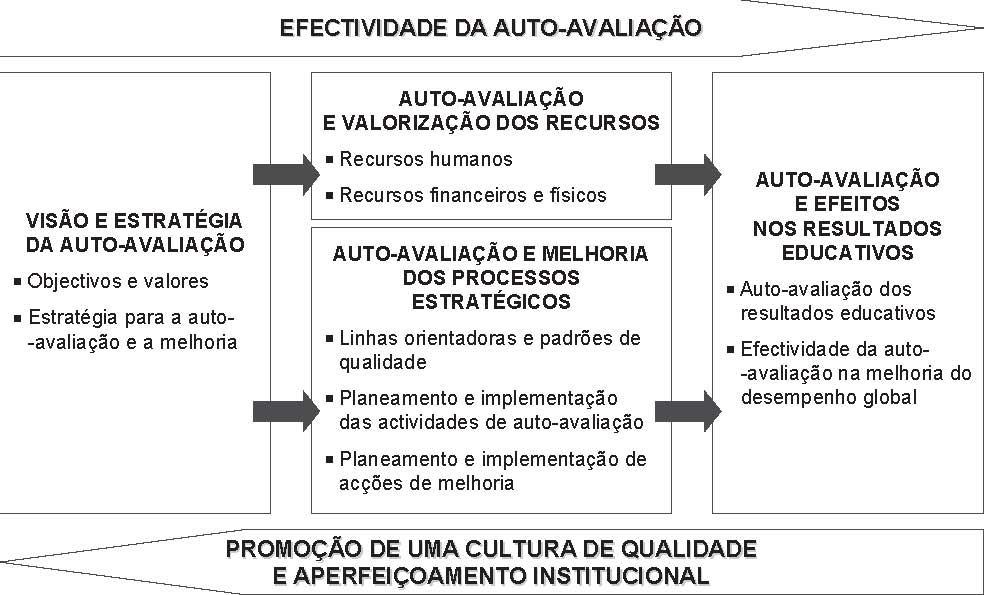 VISÃO E ESTRATÉGIA DA AUTO-AVALIAÇÃO